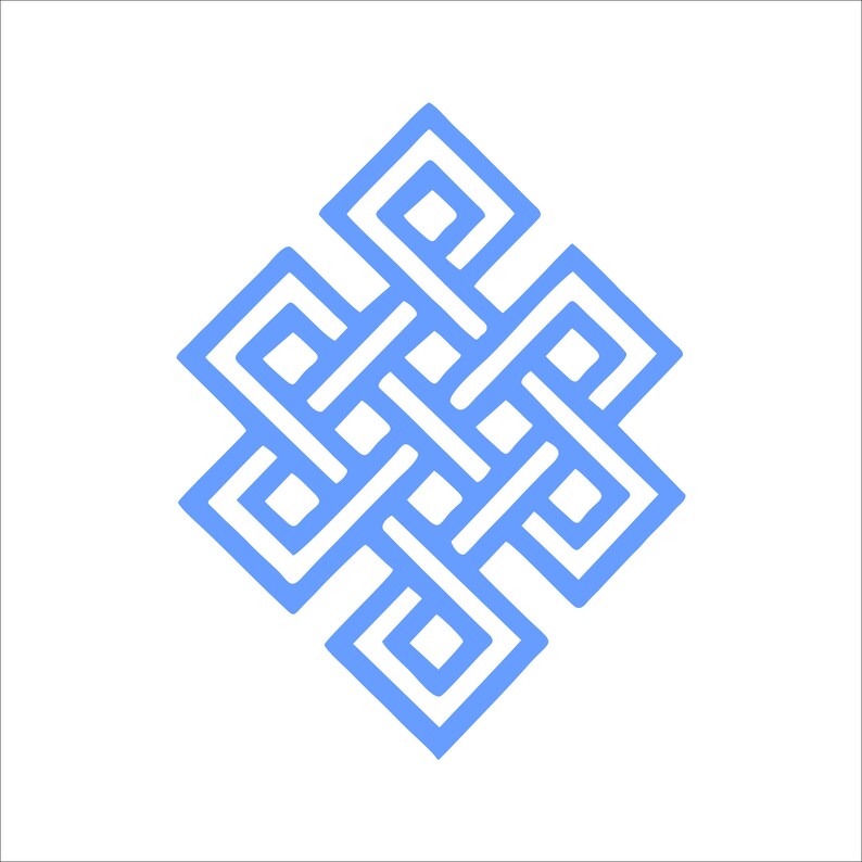 Eternal Knot Karma Vinyl Decal / Sticker 2(TWO) Pack - Etsy