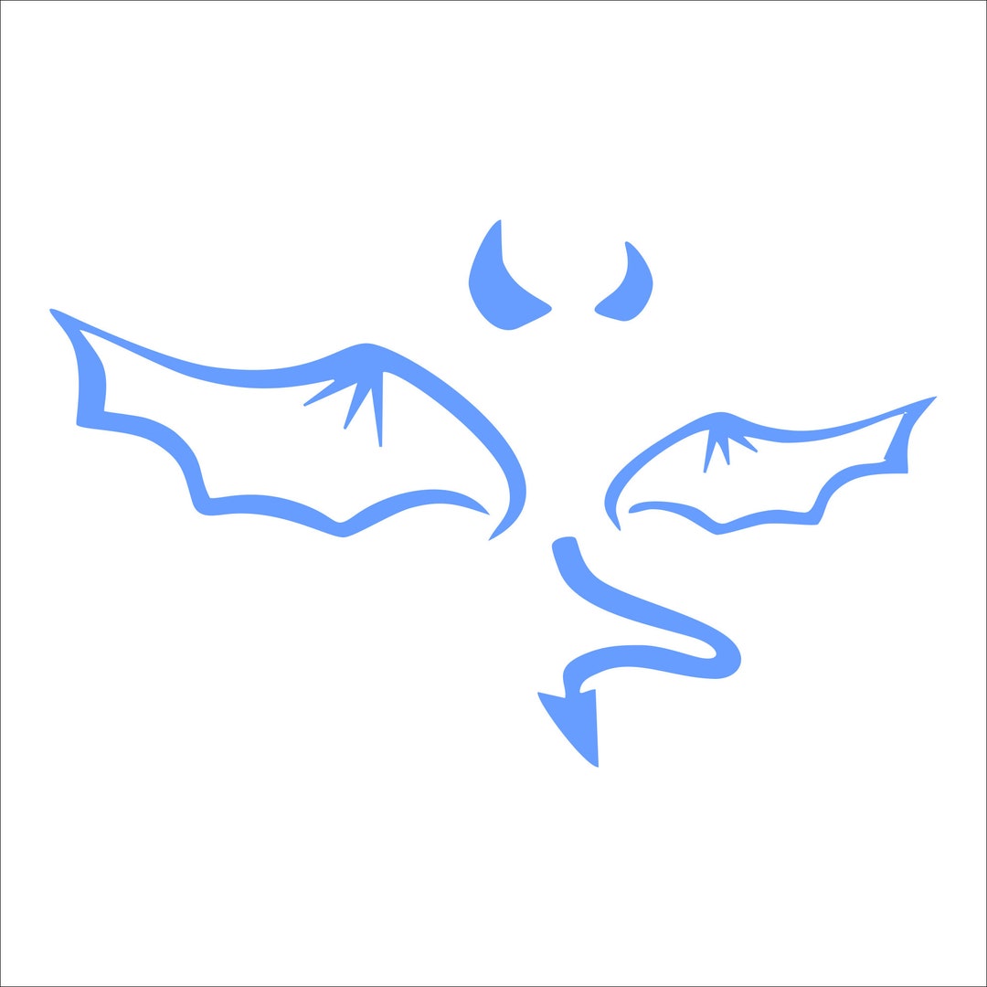 Vampire Bat Wings Vinyl Decal / Sticker 2(TWO) Pack - Etsy
