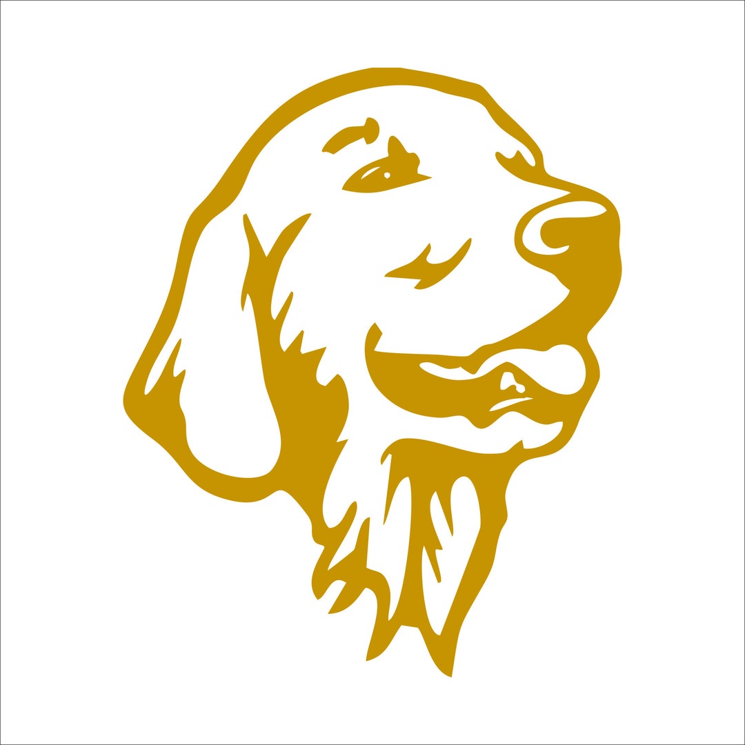 Golden Retriever Dog K9 Pet Vinyl Decal / Sticker 2(TWO) Pack - Etsy