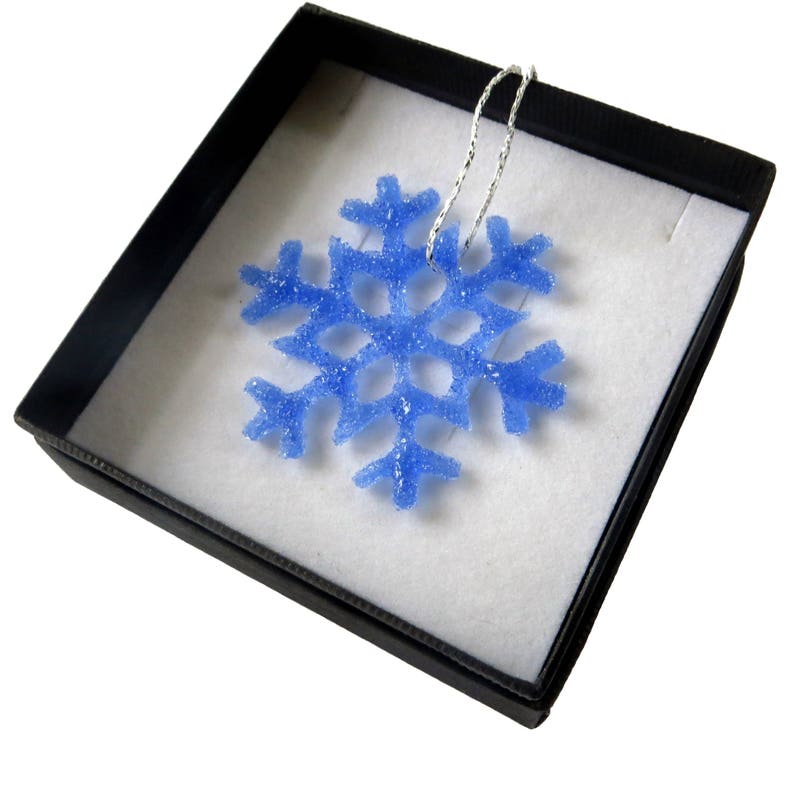 Small Fused Glass Snowflake - Etsy UK