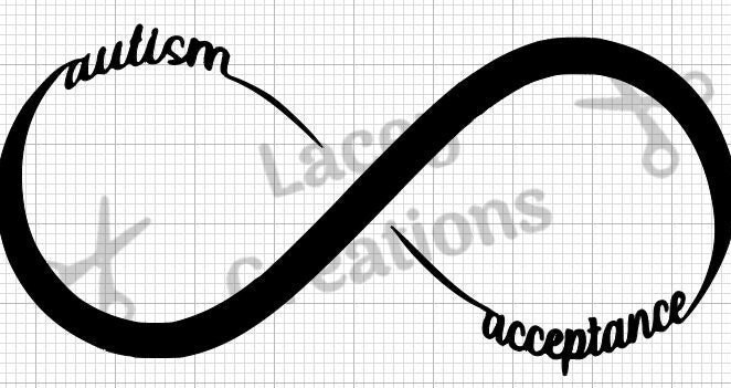 Autism Decal - Infinity Acceptance - Etsy