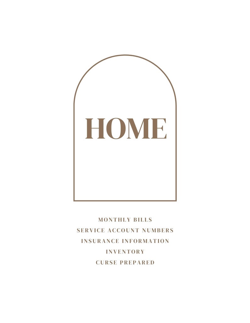 Deployment Binder for Military Spouses, Household Planner, Instant ...