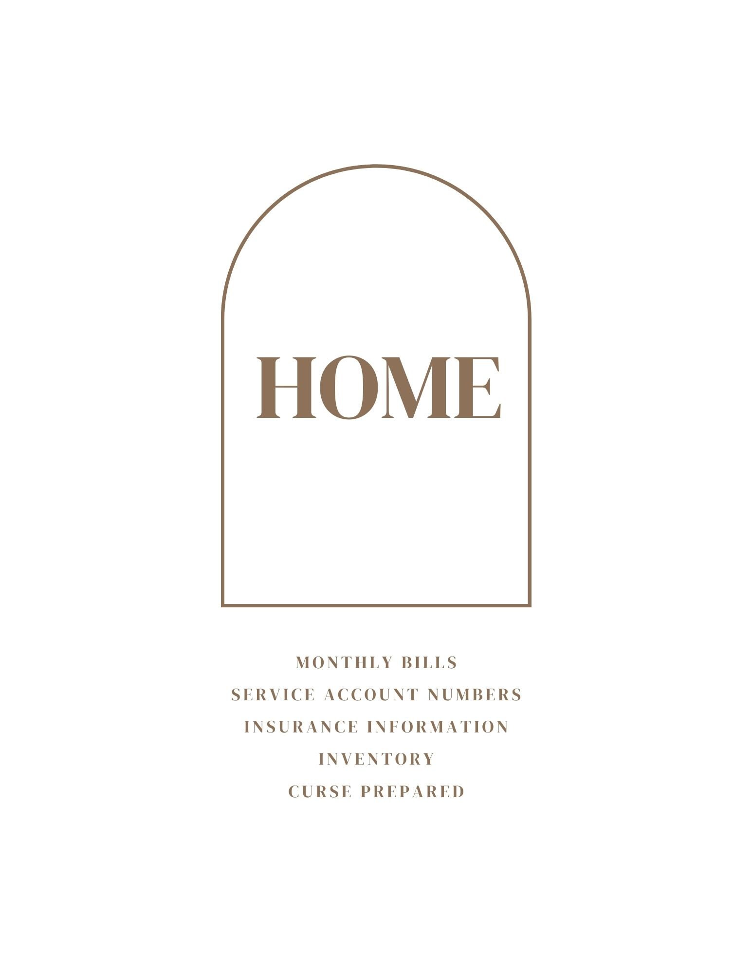 Deployment Binder for Military Spouses, Household Planner, Instant ...