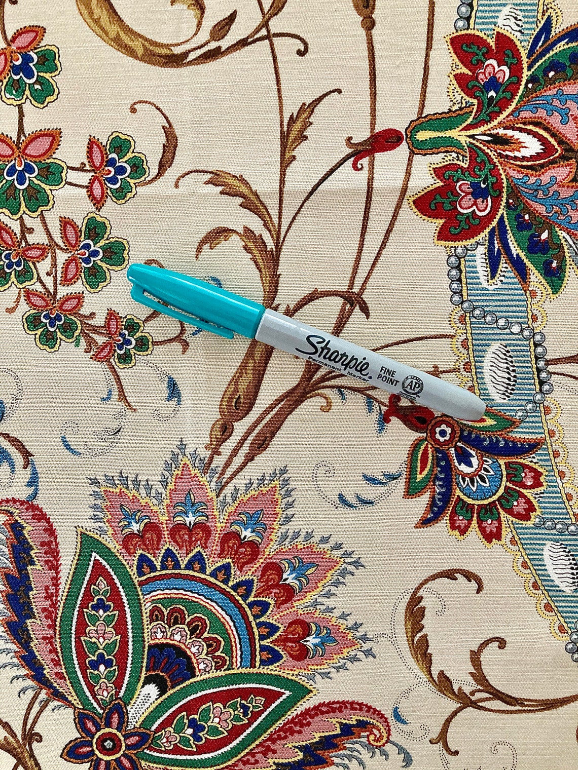 Vintage Scalamandre Fabric Memo - Etsy