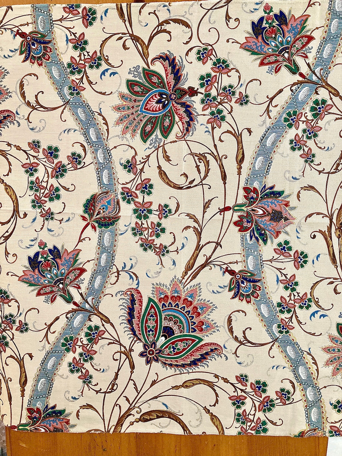 Vintage Scalamandre Fabric Memo - Etsy