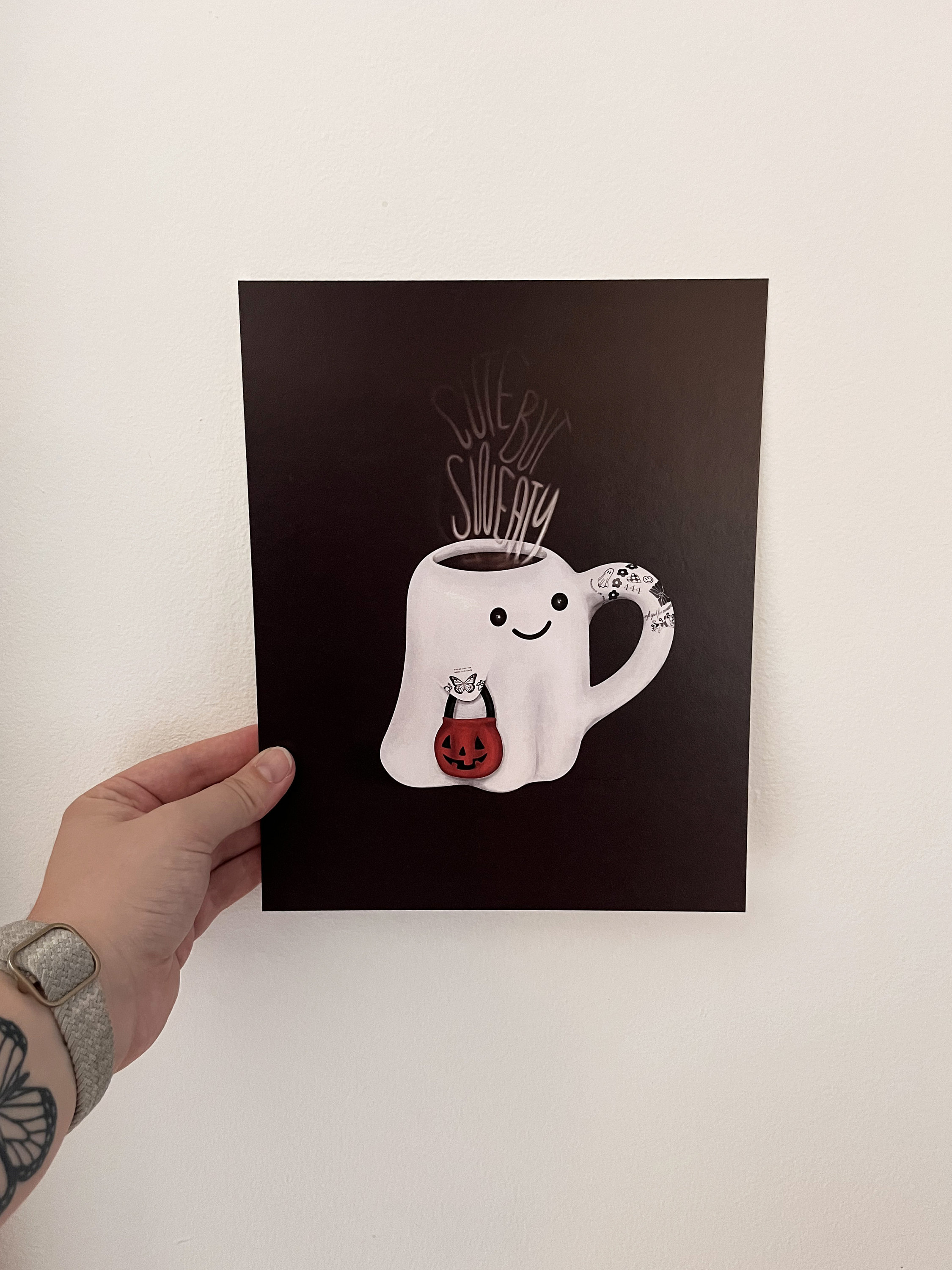 Cute but Sweaty 8x10 Uncoated Cardstock Art Print - Etsy
