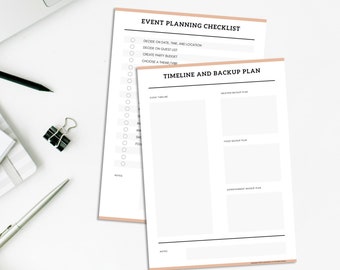 Event printables | Etsy