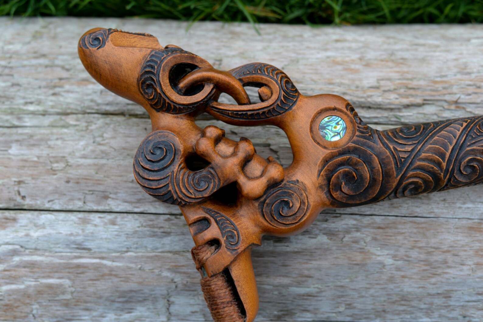 Toki Kakauroa: Maori War Axe | Etsy