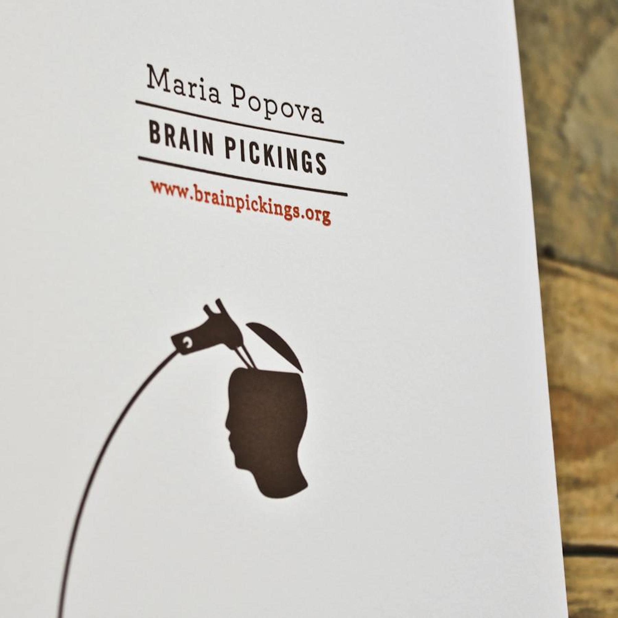 Brain Pickings Poster - Etsy