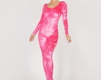 Hot Pink Unitard - Etsy