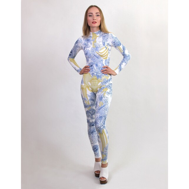 Tattoo Catsuit - Etsy