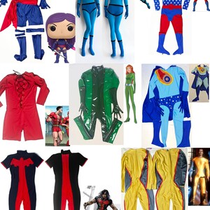 Custom Made Costumes From Pictures for Cosplay Comic Con Super Hero ...