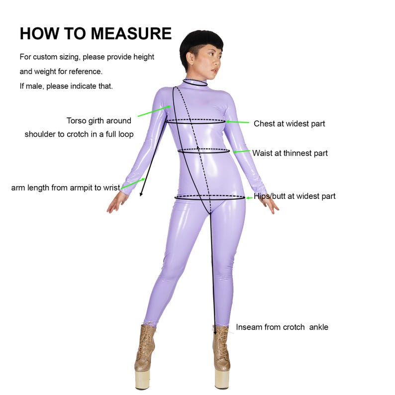 Custom Made Lamia Raised by Wolves Costume Dark Gray Sage Green Spandex ...