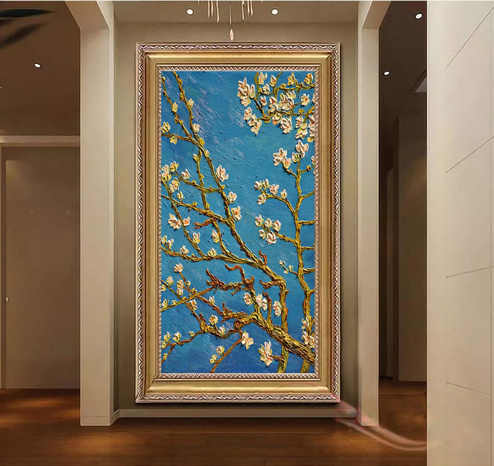 Almond Tree in Blossom Vincent Van Gogh Painting Reproduction | Etsy