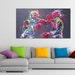 Large Original Art Boxing Fighting Texture Art Painting Abstract Sports ...