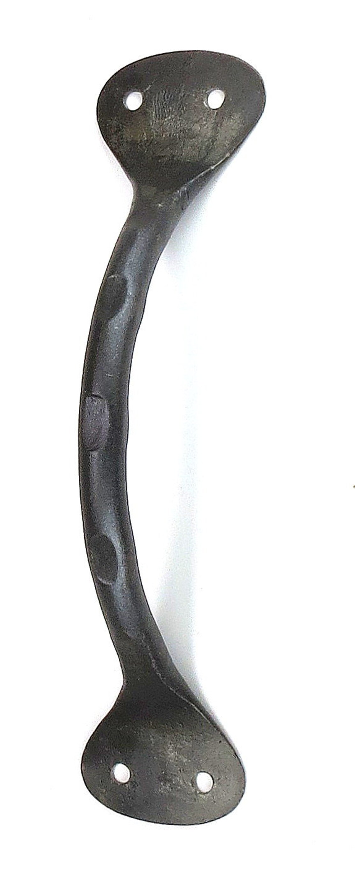 Wrought iron Pull Handle Hand forged 6.2 Metal Arch | Etsy