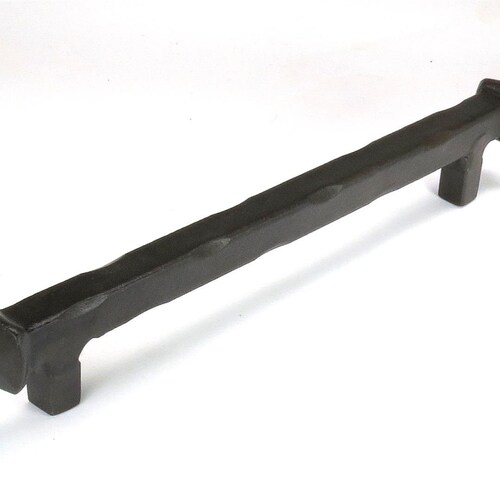 Hand Forged Cabinet Pull Handle SQUARE Wrought Iron Kitchen - Etsy