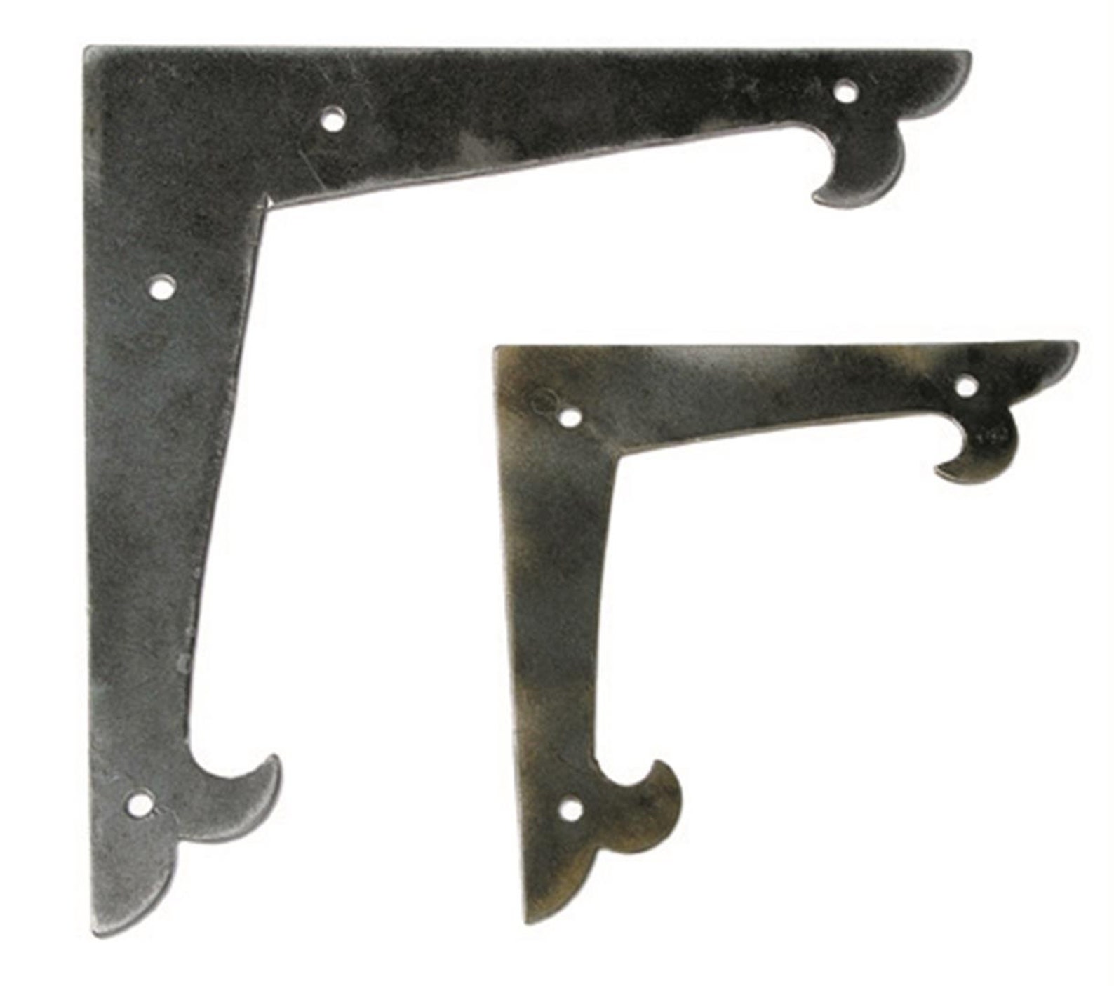 4 Decorative Flat Corner Plates 6 Door Braces Metal - Etsy