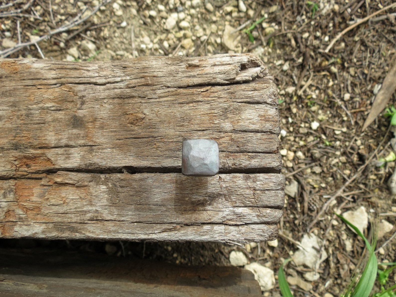 20 Square Head Nails, Lot of Small Decor Wrought Iron Clavos, Wood ...