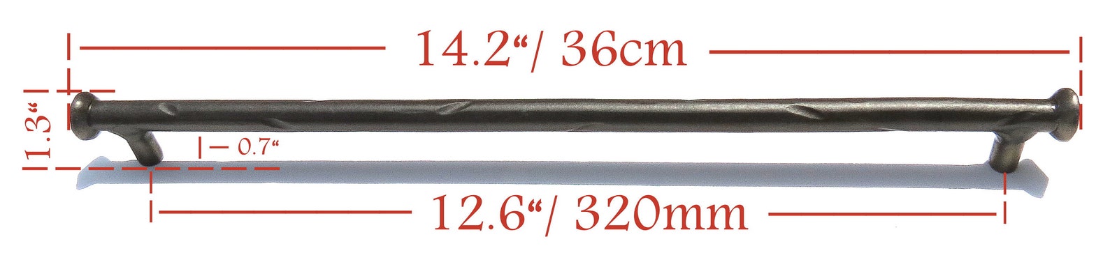 Wrought Iron Drawer Pull Hand Forged Kitchen Cabinet Pull - Etsy