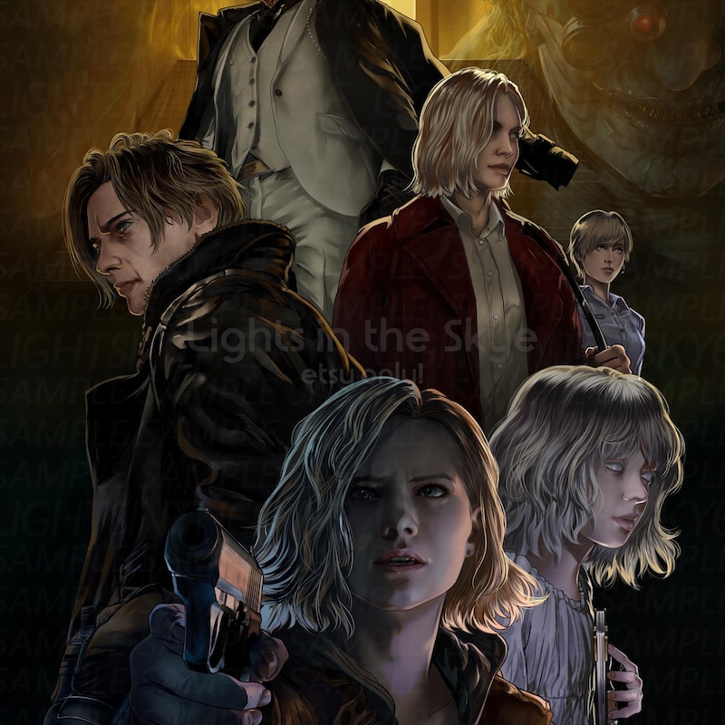 Re9 Poster - Etsy