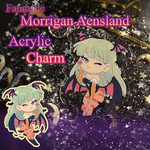 Morrigan Fanmade Charm - Etsy