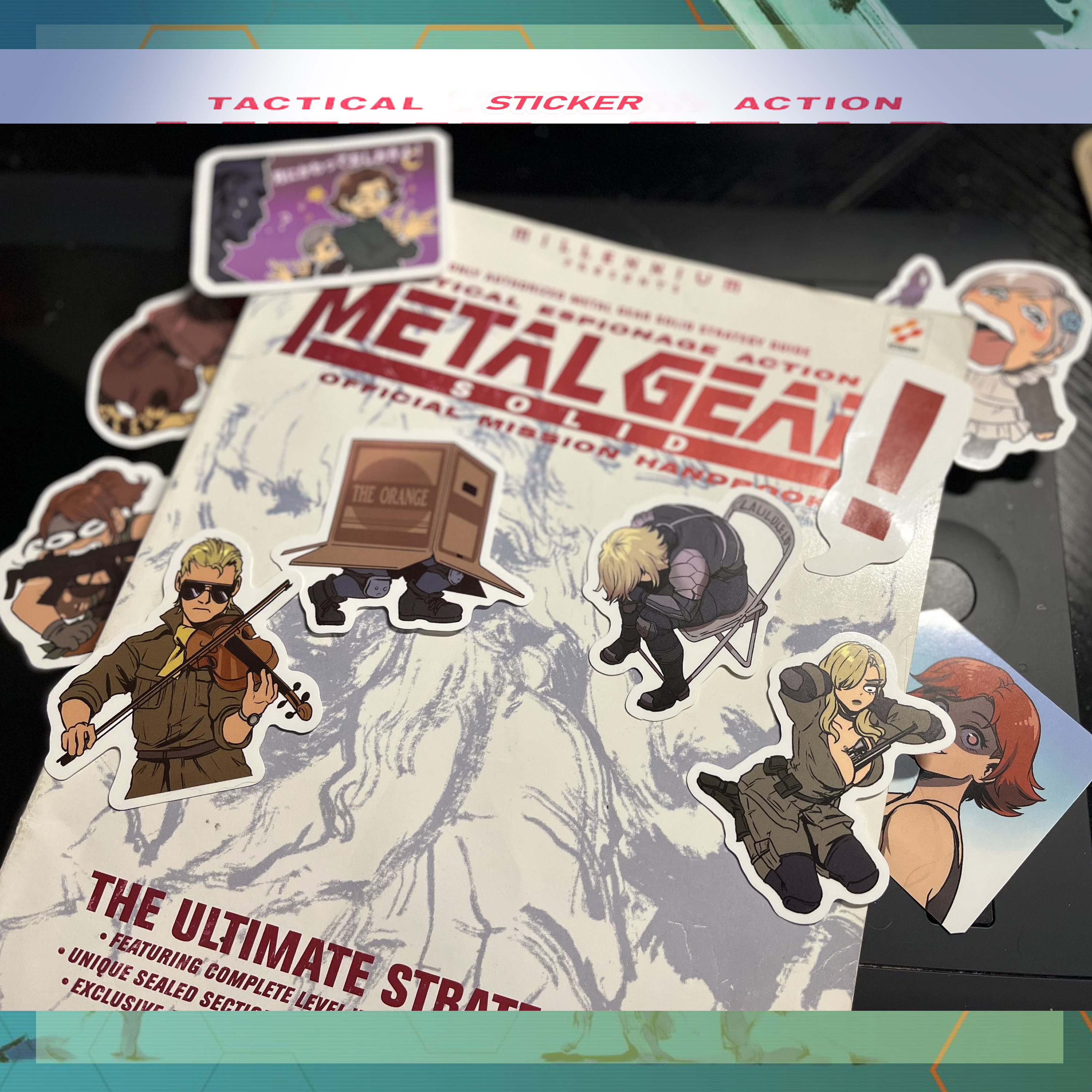 Metal Gear Meme Sticker Pack DNA of the Soul Edition - Etsy Canada