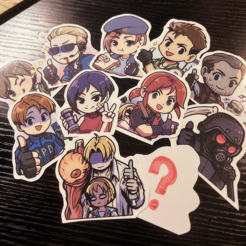 BIOHAZARD Classic OK Sticker Pack バイオハザード了解ステッカーパック - Etsy