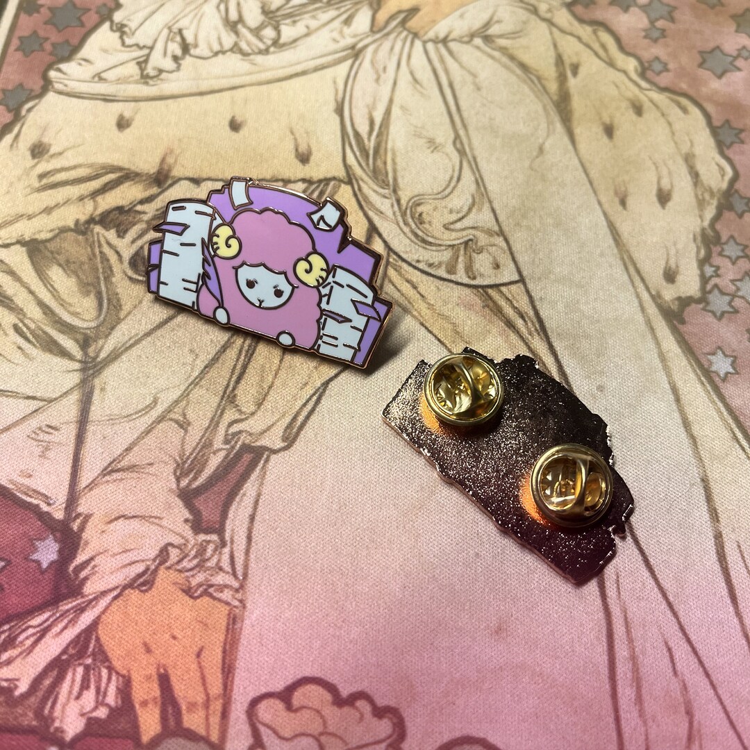 Fanmade OM Sheep Overtime Pin - Etsy Australia