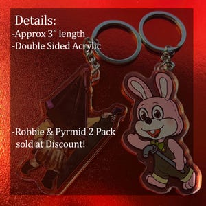 Silent Hill Fanmade Double Sided Robbie Charm - Etsy