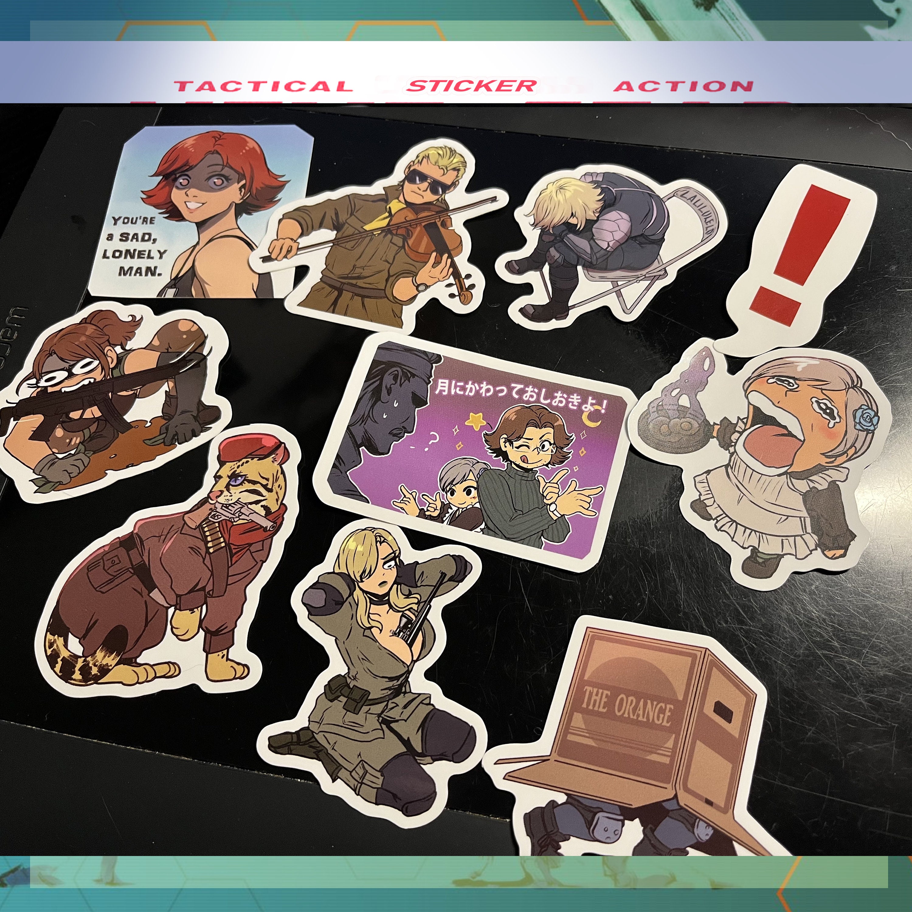 Metal Gear Meme Sticker Pack DNA of the Soul Edition - Etsy UK
