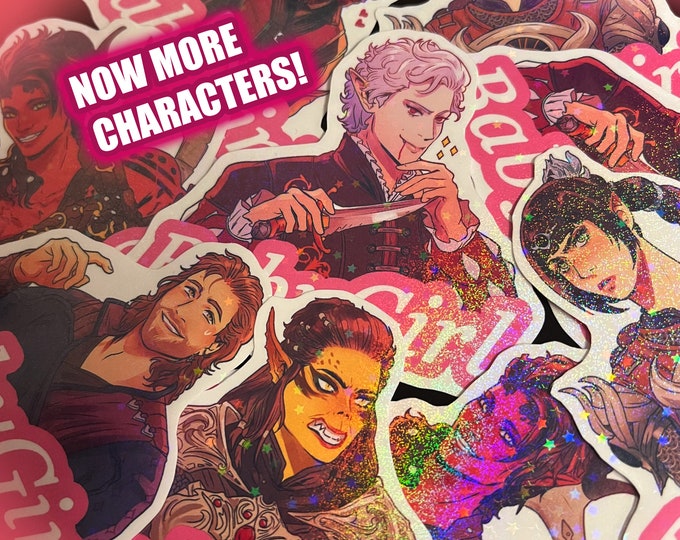 BG3 Stickers - Etsy