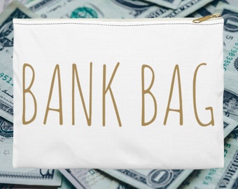BANK BAG | Budgeting Bag | Envelope Budgeting | Budget | Deposit Bag ...