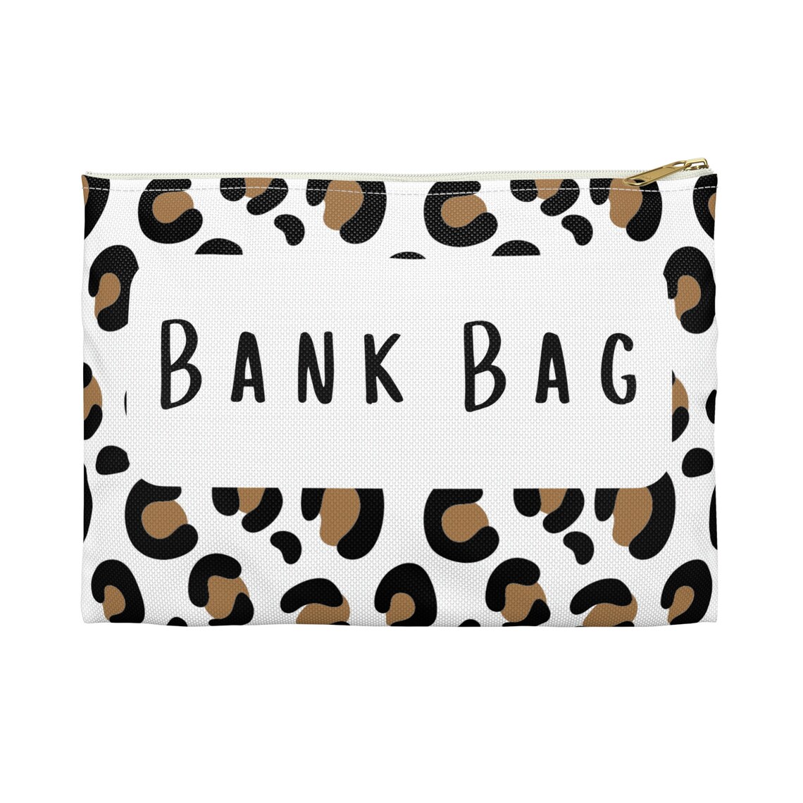Leopard Design | Bank Bag | Cash Stuffing | Money Bag | Small | Large ...