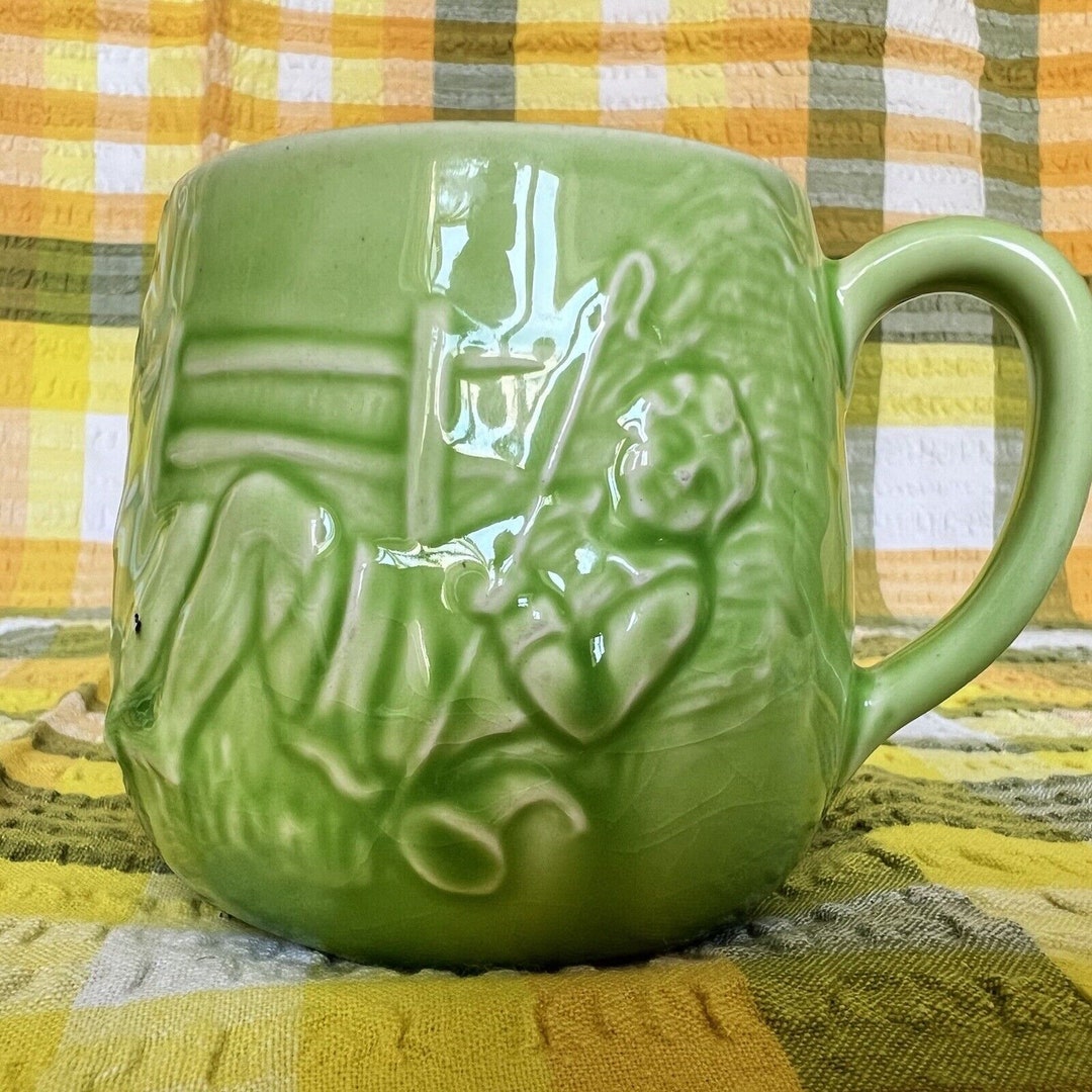 Vintage Royal Art Pottery Longton Cup Little Boy Blue England - Etsy