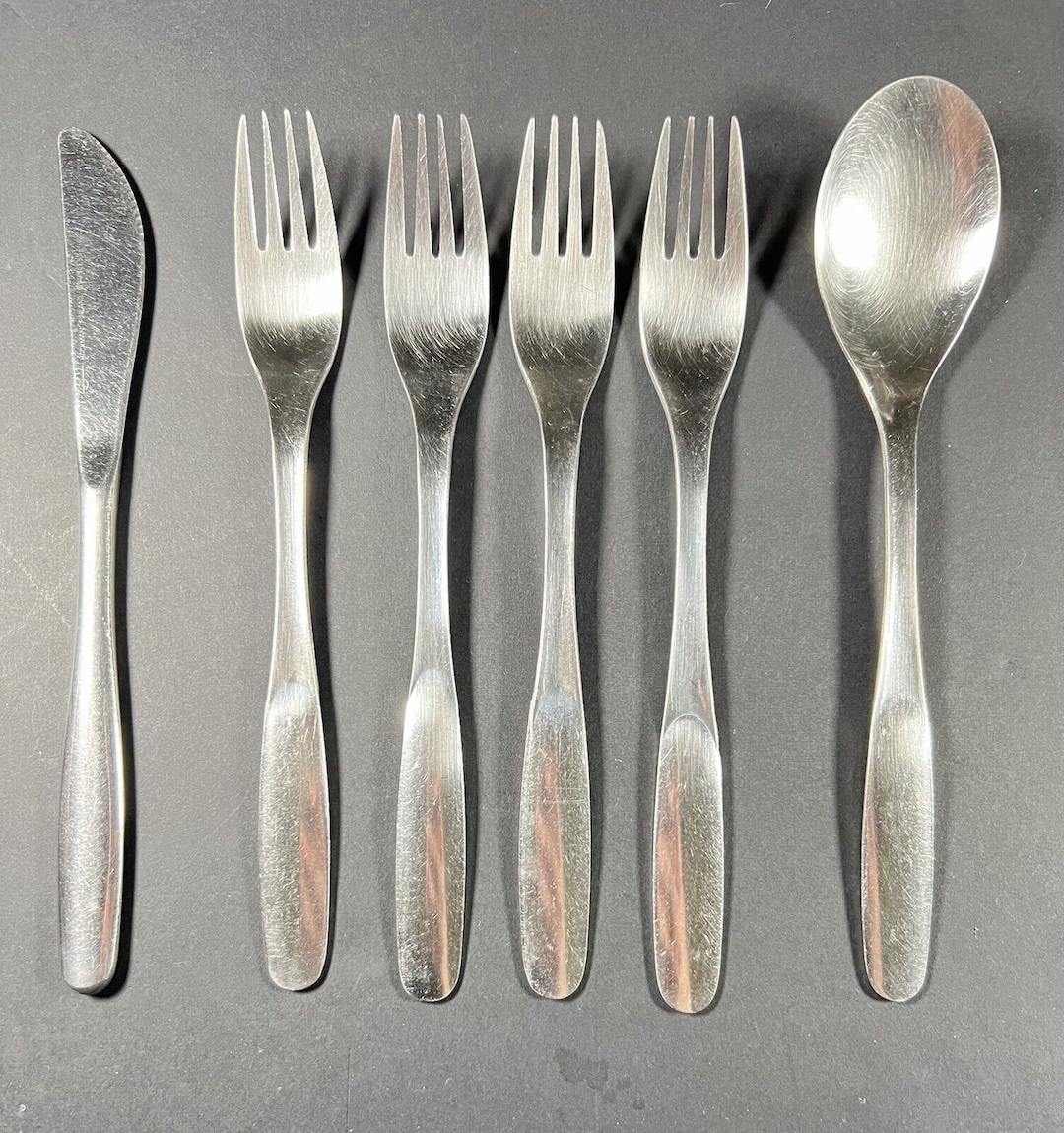 6 X Vintage Hackman Finland Savonia Cutlery Forks Knife Spoon - Etsy