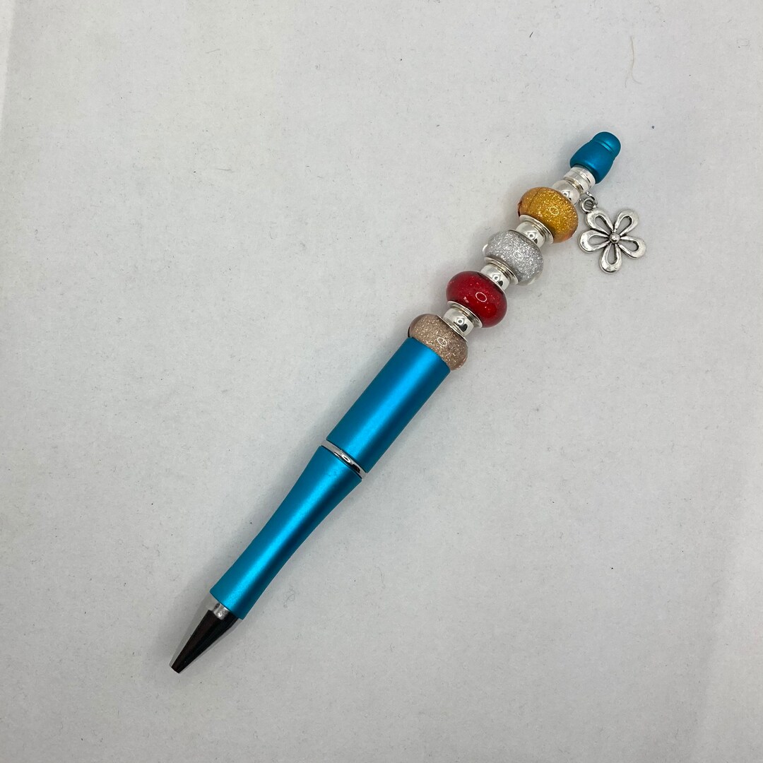 Spongebob Inspired Hand Beaded Pen - Etsy