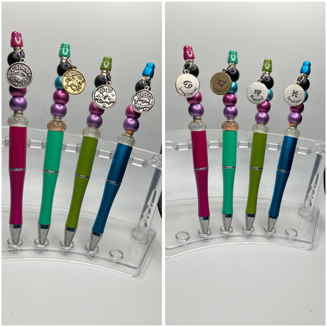 Astrology Zodiac Hand Beaded Pens - Etsy