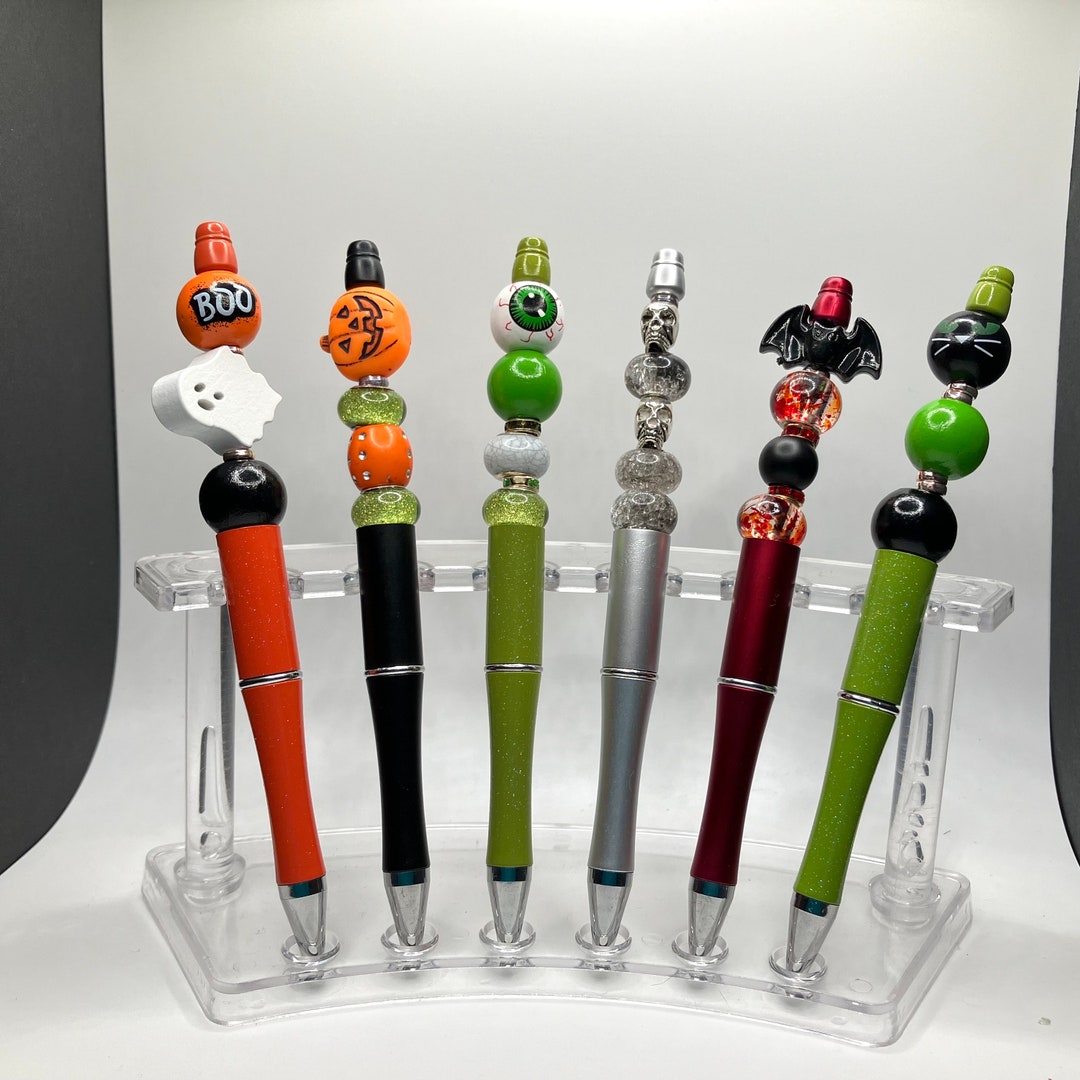 Handmade Beaded Halloween Pens - Etsy