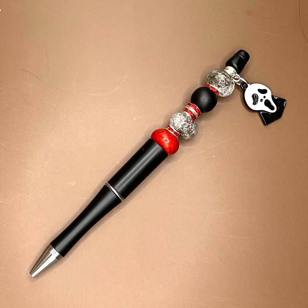 Scream Stalker Handmade Beaded Halloween Pen - Etsy