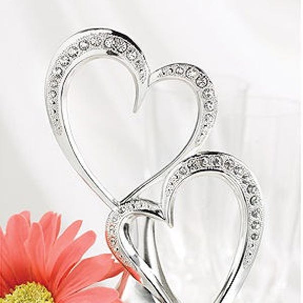 Rhinestone Wedding Cake Topper - Etsy