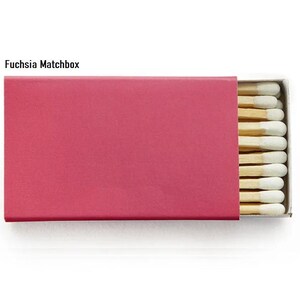 Plain Blank Matchboxes Blank (set of 50) White Black Red Blue Pink ...