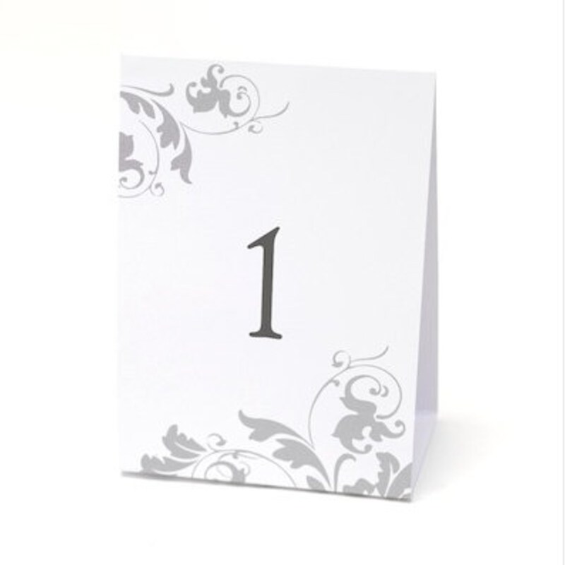 Table Number Tent - Etsy