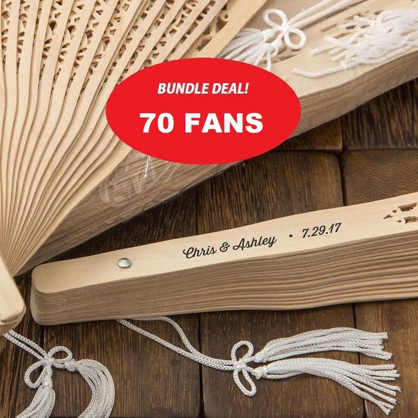 Wedding Fans - Etsy