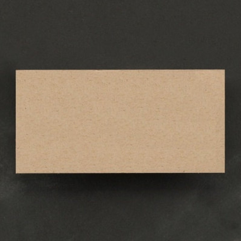 Kraft Paper Blank Rustic Place Cards Party Supplies - Etsy