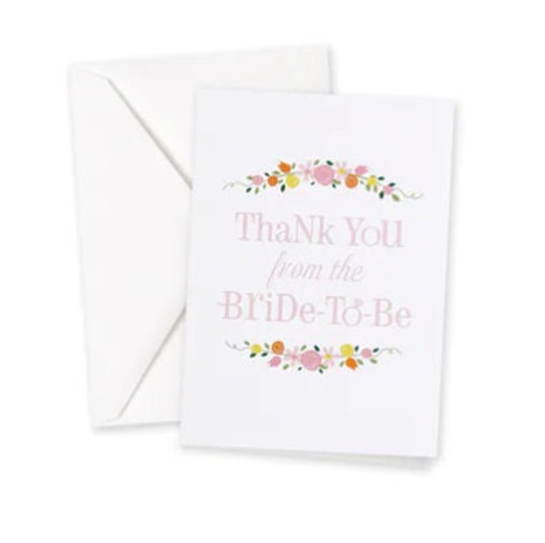 25 Bridal Shower Thank You Notes From The Bride to be Etsy 25-bridal-shower-thank-you-notes-from-the-bride-to-be-etsy