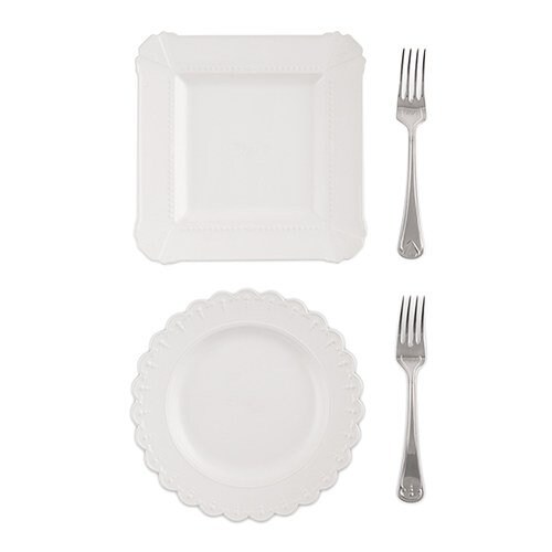 Bride and Groom Wedding Cake Plate and Fork Set Wedding - Etsy