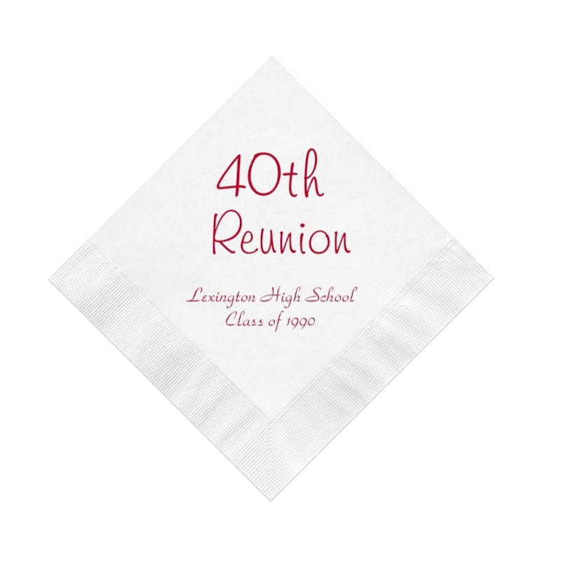 40th Class Reunion - Etsy