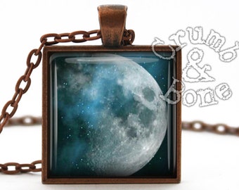 Blue moon jewelry | Etsy