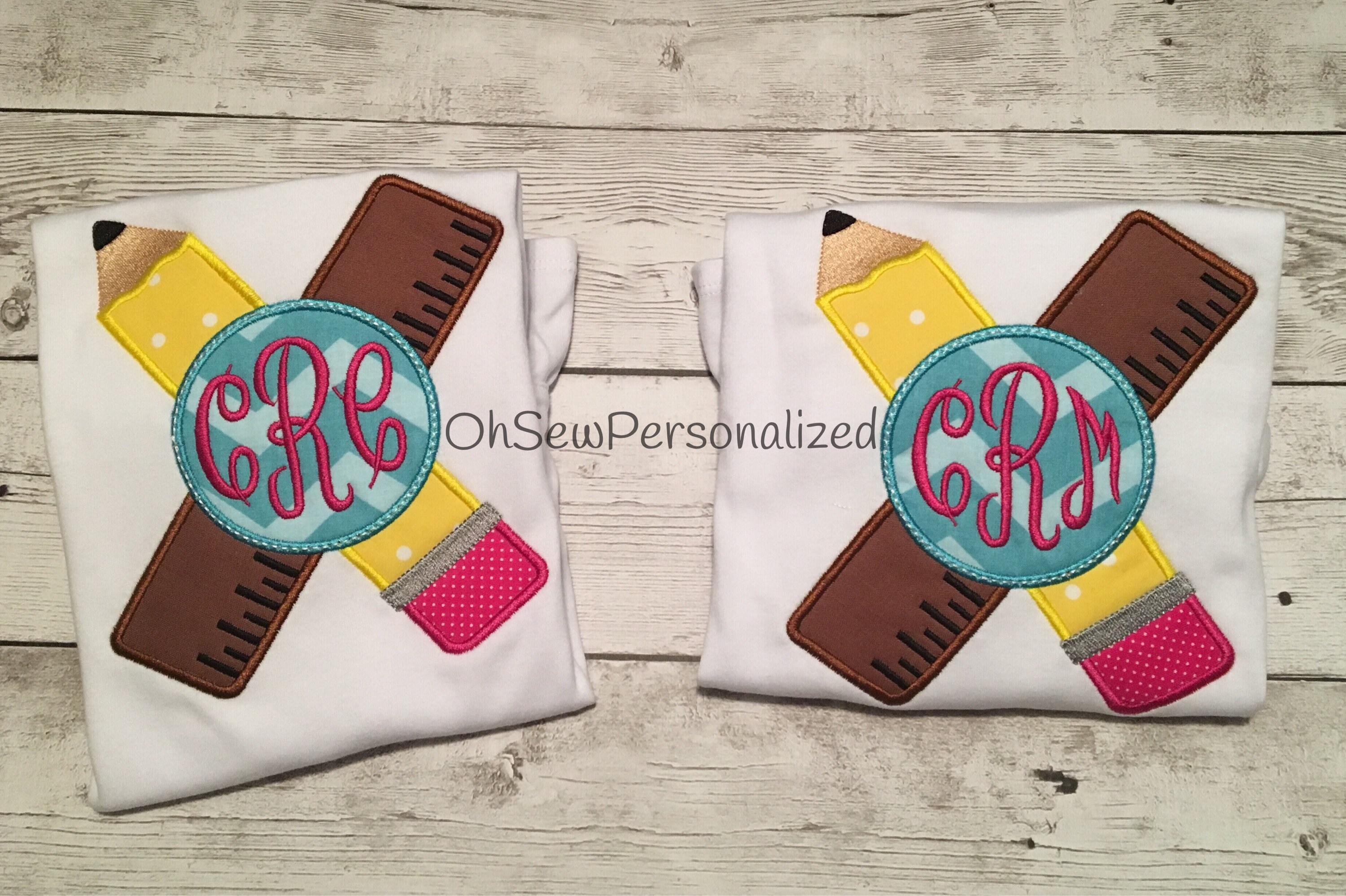 Back to School Monogram Shirt - Monogram School Shirt - First Day of ...